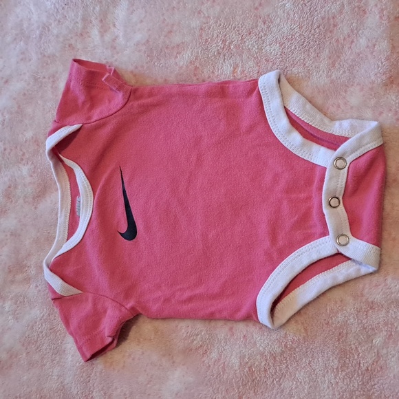 Nike | One Pieces | Nike Pink Onesie | Poshmark